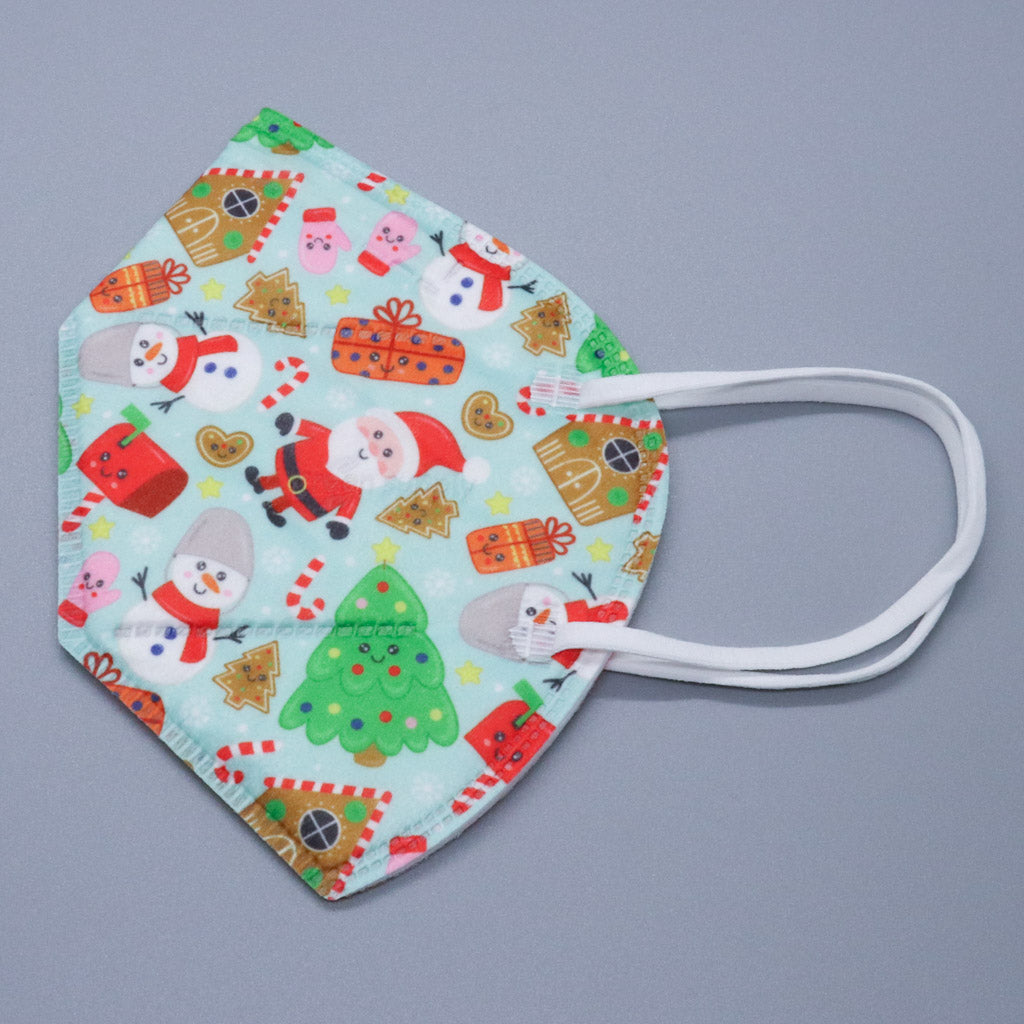 Christmas Kids KN95 Masks, Christmas Santa Print Kids KN95 Face Masks ...